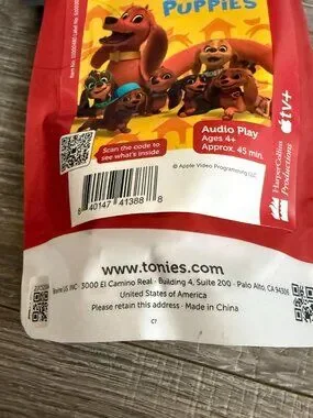 Tonies | Other | Nip Tonies Pretzel And Puppies Audio Play Character ...